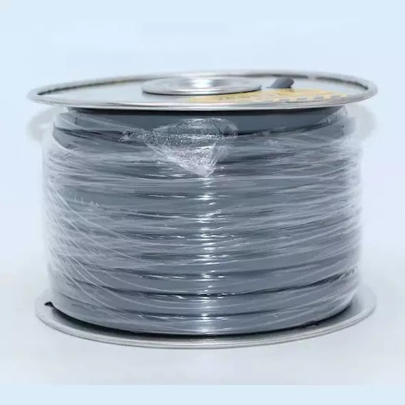 2 CONDUCTOR, GREY JACKETED FLAT CABLES - 100 FT - SERIES/ DOUBLE WIRE ...